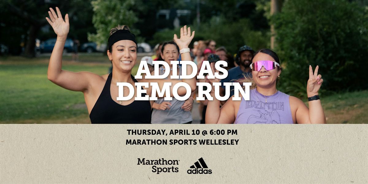 Adidas Demo Run with Marathon Sports Wellesley at Marathon Sports ...