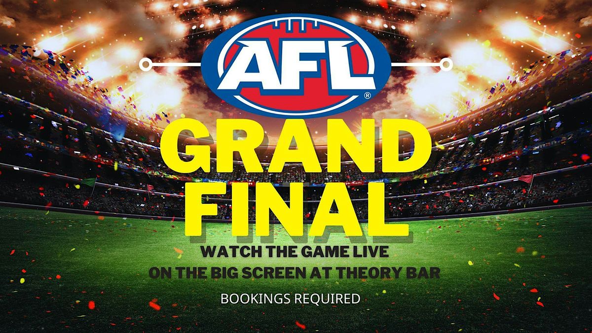 AFL Grand Final at Theory Bar at Theory Bar, Melbourne on 27th ...