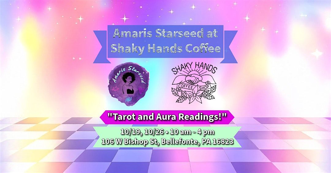 Amaris Starseed at Shaky Hands Coffee! at Shaky Hands Coffee Shop ...