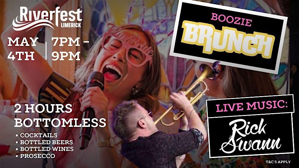 BOOZIE BRUNCH | RIVERFEST WEEKEND at The Black Rabbit, Limerick on 4th ...