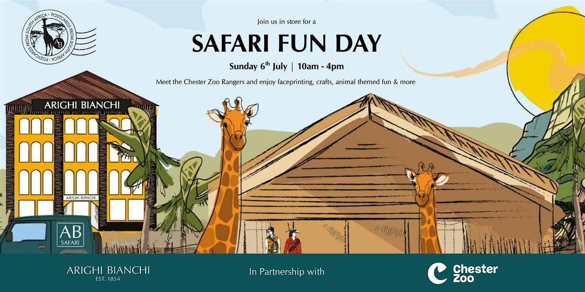 Safari Fun Day with Chester Zoo at Arighi Bianchi, Macclesfield on 6th ...
