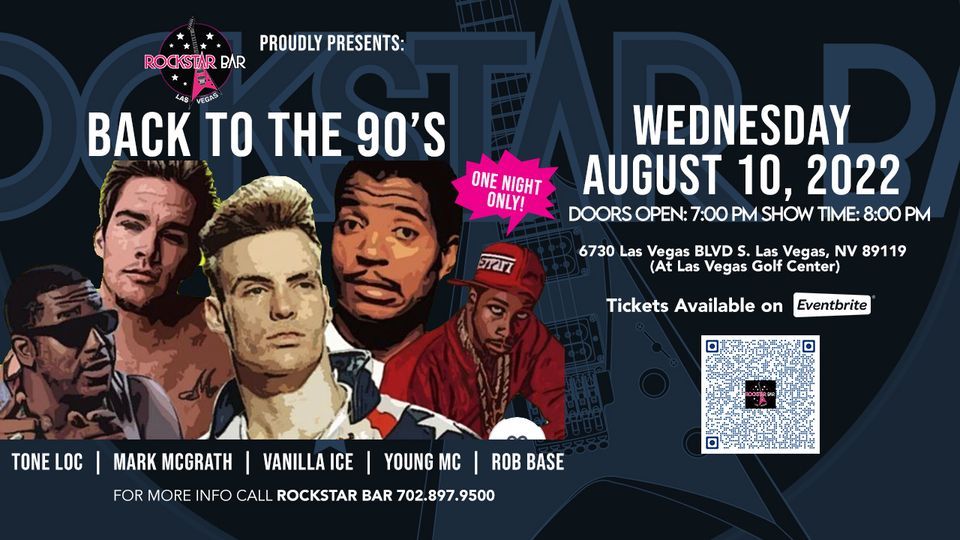 Back to the 90s at Rockstar Bar, On The Las Vegas Strip at Rockstar Bar ...