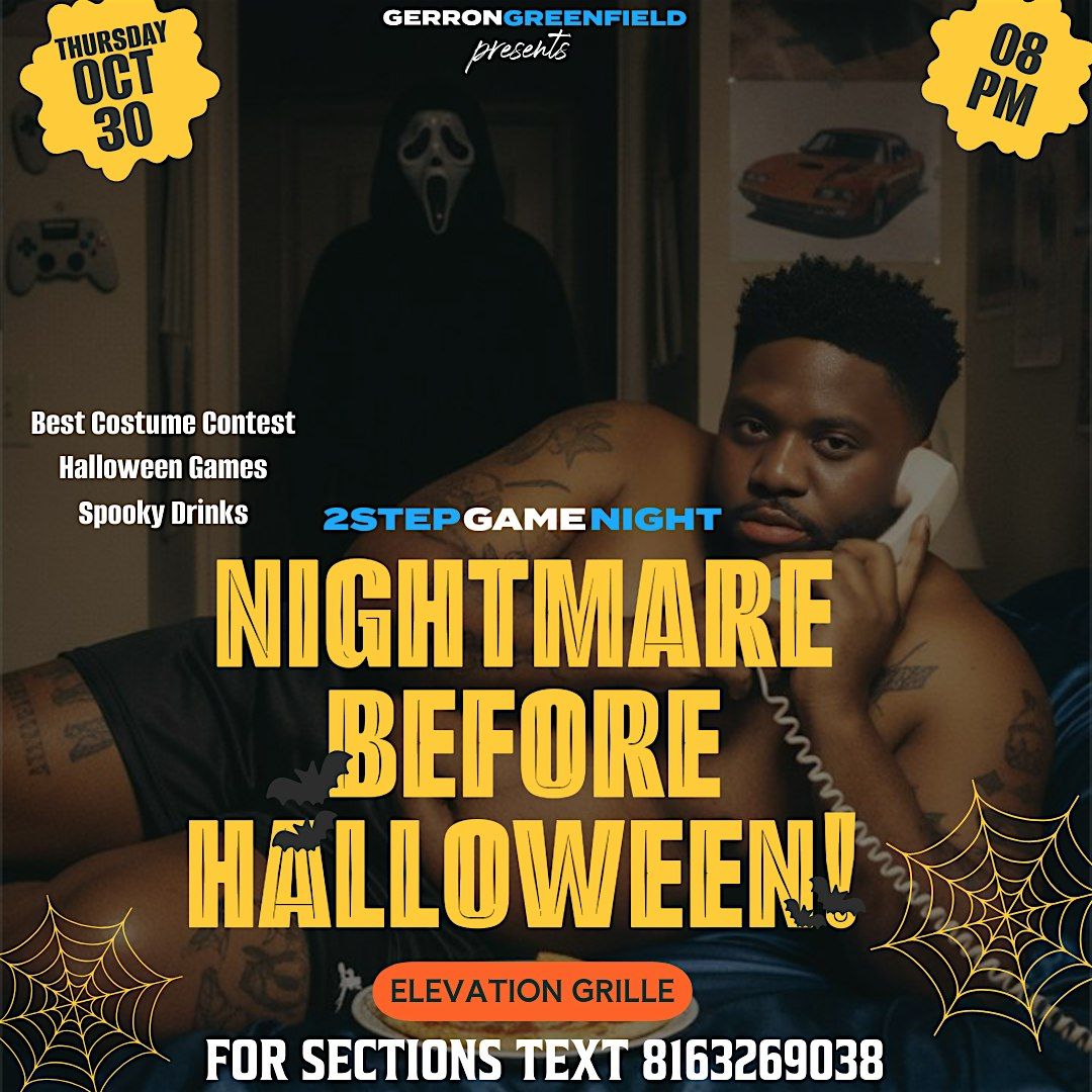 2StepGameNight: Nightmare Before Halloween at Elevation Grille, Raytown ...