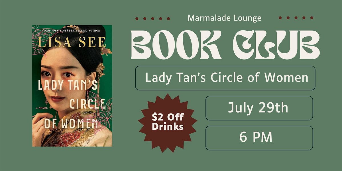 Marmalade Lounge Book Club Meet Up at Marmalade Lounge and Boutique ...