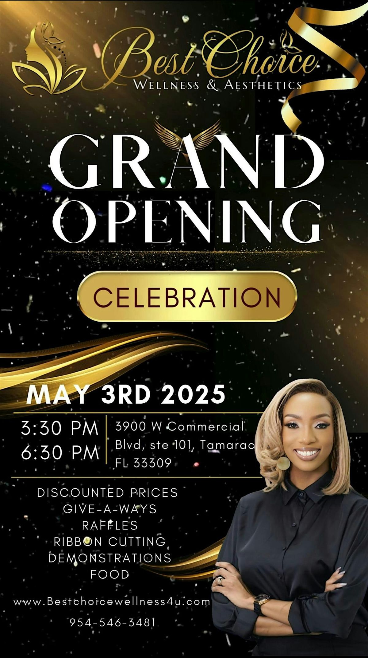 Grand Opening | Best Choice Wellness & Aesthetics, Tamarac, FL | May 3 ...