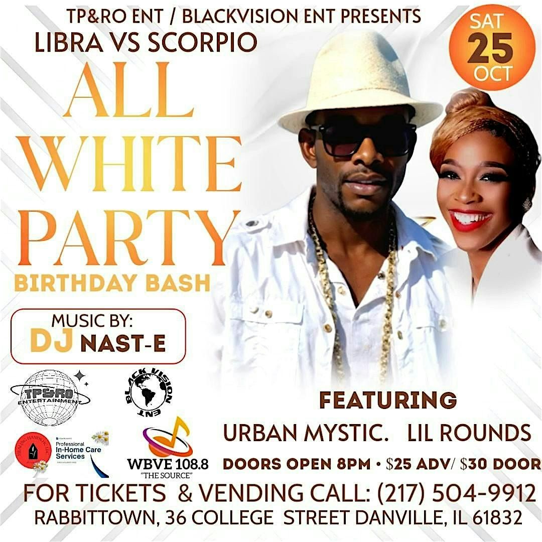 All White Birthday Party Feat Legendary Singer Urban Mystic & Lil ...