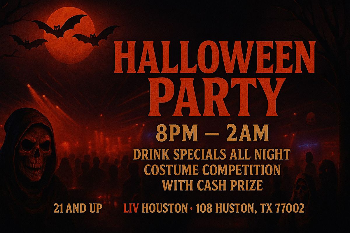 Halloween Costume Party at 108 Main St, Houston on 31st October, 2025