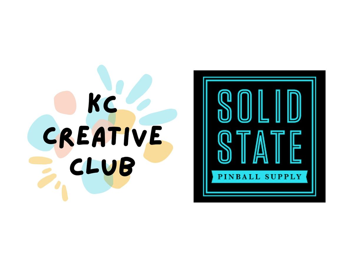 KC Creative Club @ Solid State Pinball at Solid State Pinball Supply, Kansas City on 18th March ...