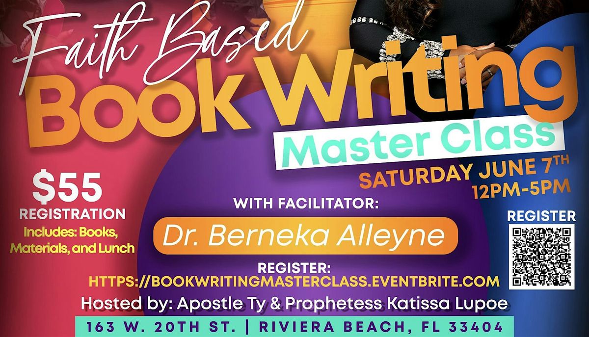 Faith-Based Book Writing Masterclass at 163 W 20th St, Riviera Beach on ...