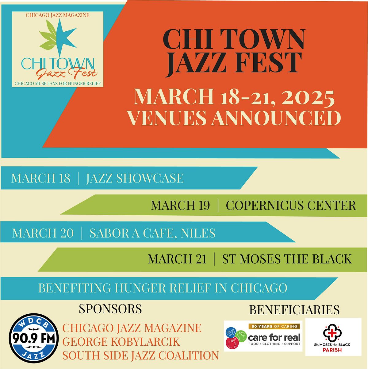 The Chi-Town Jazz Fest - 2025 - St. Moses The Black Ministry Center ...