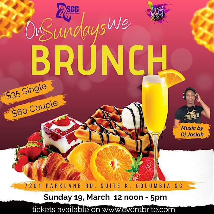 On Sundays we Brunch at Over The Top, Columbia on 19th March, 2023