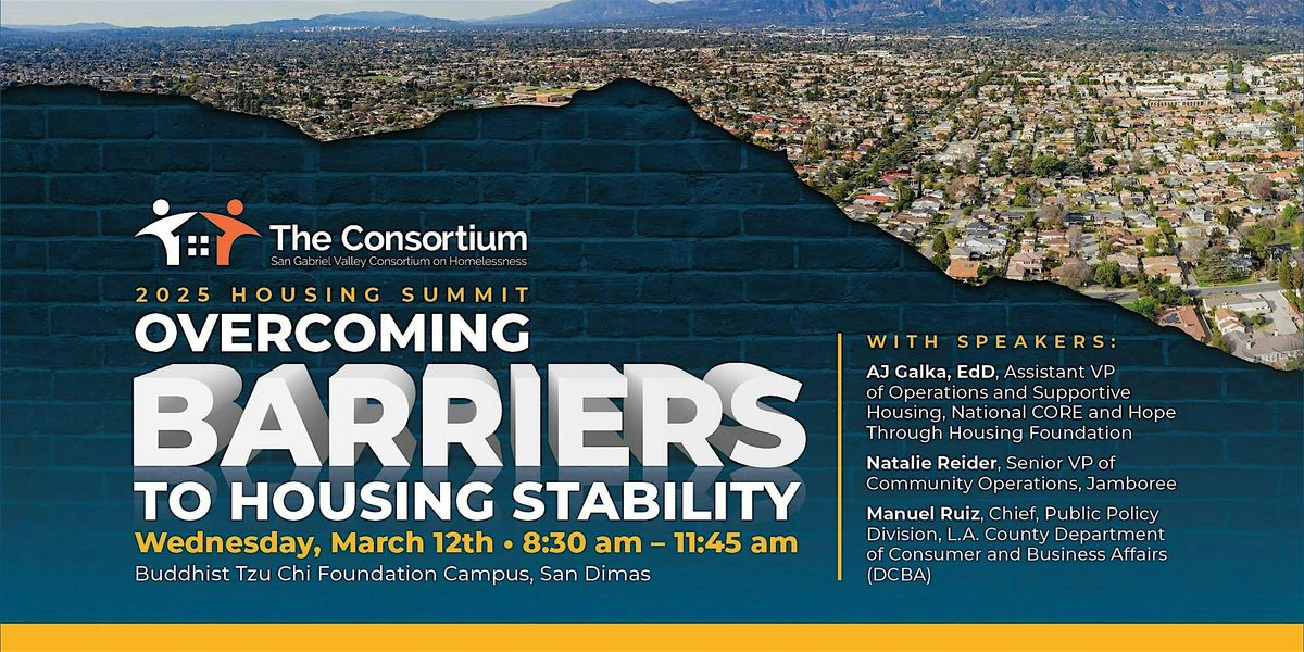 2025 Housing Summit: Overcoming Barriers to Housing Stability at ...