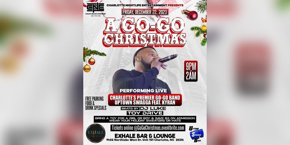 A Go-Go Christmas | Exhale Bar & Lounge 9402 Northlake West Drive,Unit ...