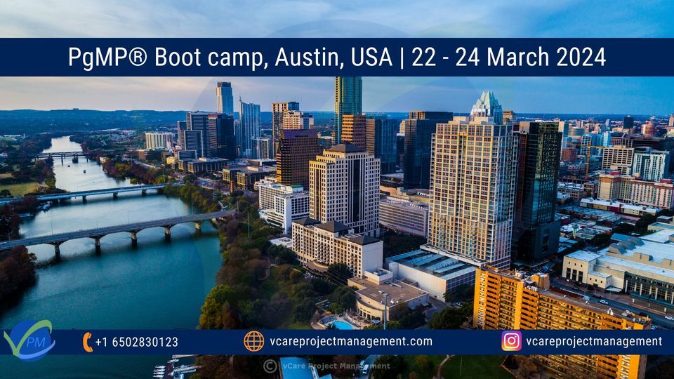 Best PMI PgMP Boot camp Austin USA - vCare Project Management | Chase Park Office Center 7600 ...