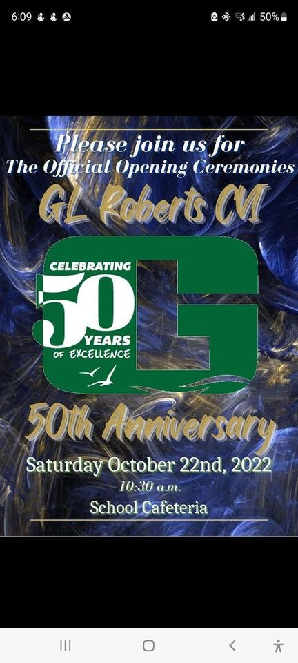 G.L.Roberts 50th Reunion Pub Night | Tribute Communities Centre 99 ...