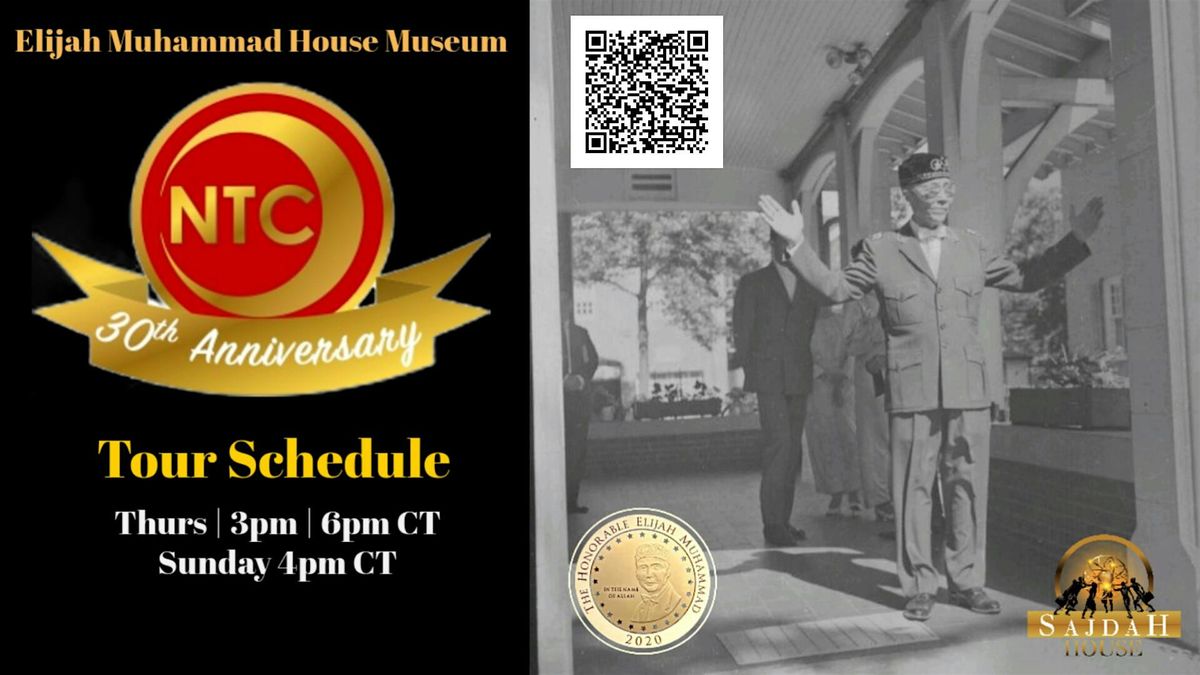Tour Elijah Muhammad House NTC 2025 Weekend at 4847 S Woodlawn Ave ...