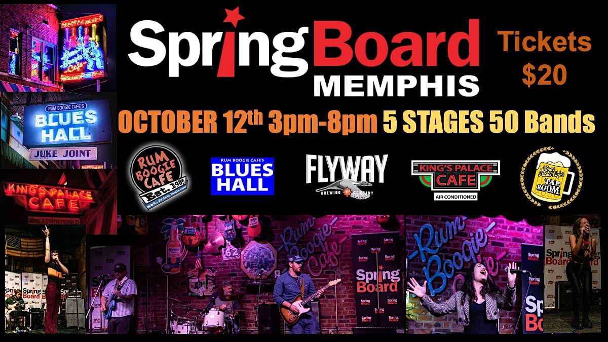 Springboard Memphis 2025 at Visible Music College, Madison Avenue, Memphis, TN, USA on 10th ...
