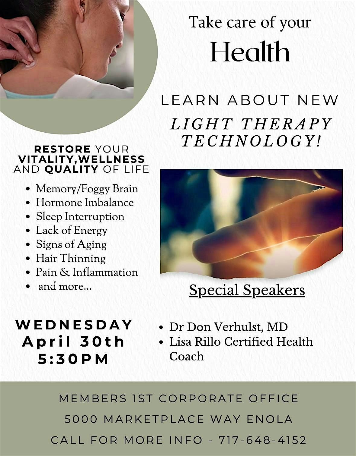 Learn about Lifewaves Wearable Light Therapy Technology at Members 1st ...