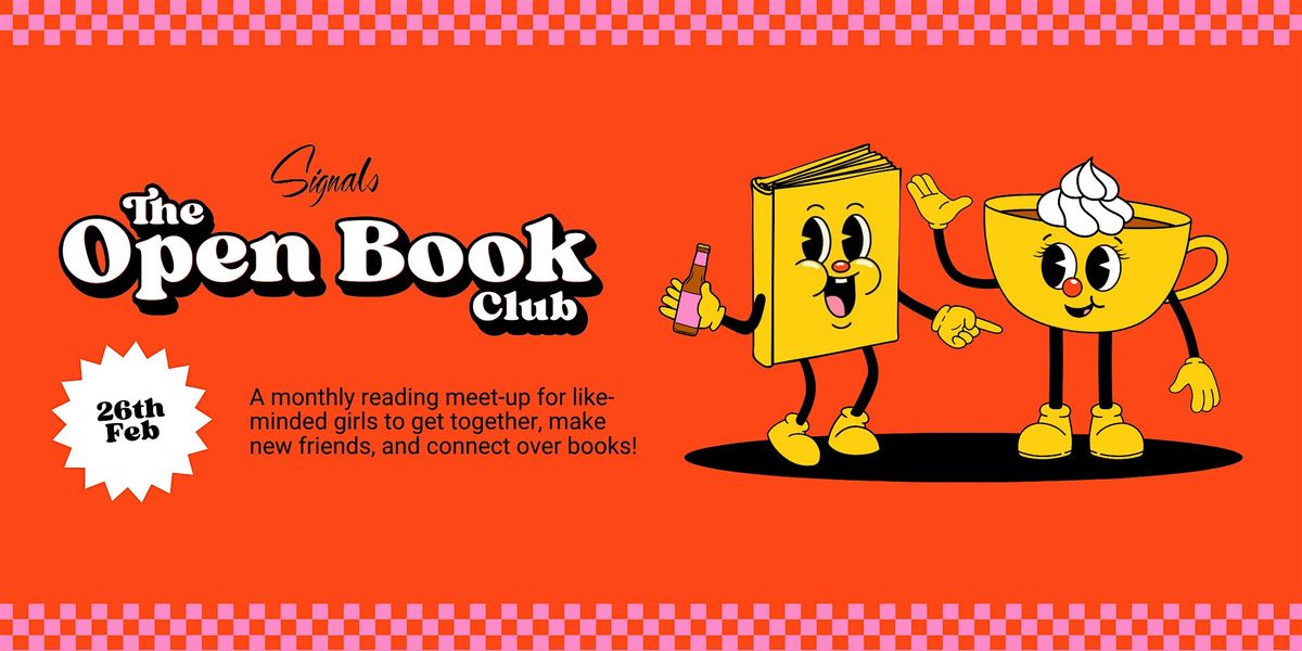 The Open Book Club | February 2025 | Signals | Signals Cafe & Taproom ...
