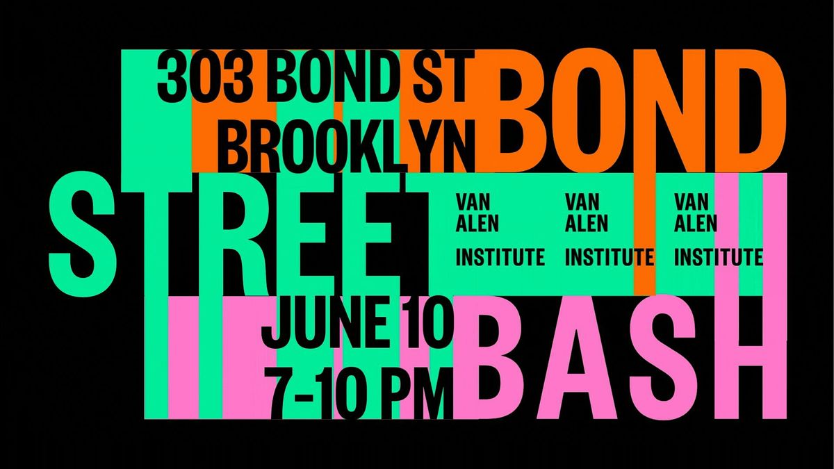 Bond Street Bash 2025 at Van Alen Institute, Brooklyn on 10th June, 2025