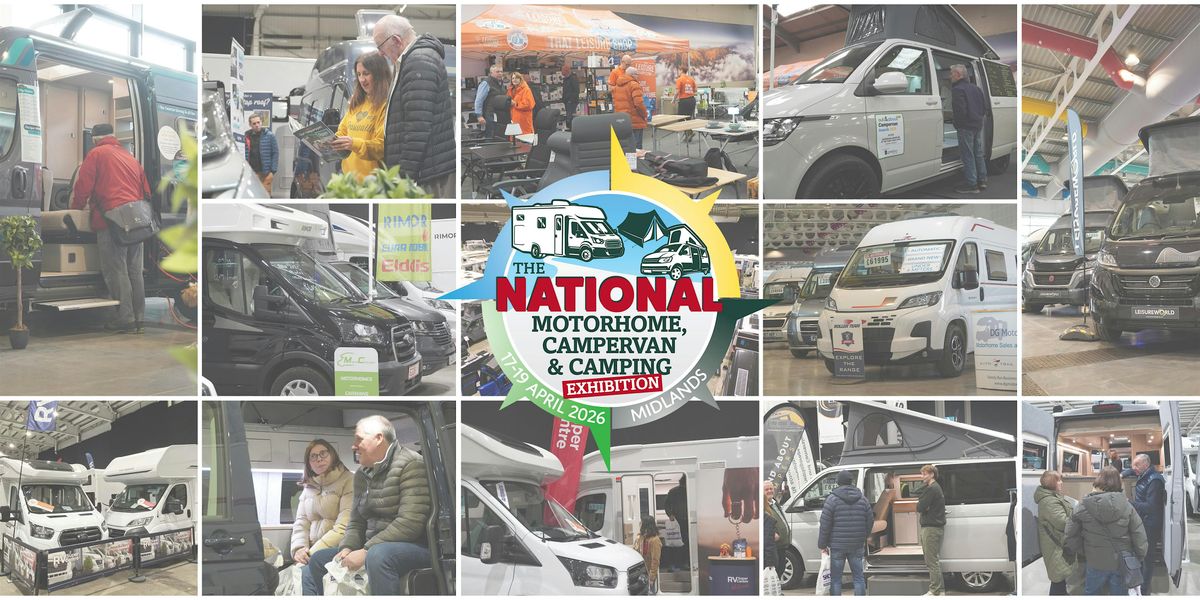 The National Motorhome, Campervan & Camping Exhibition 2026 - Day ...