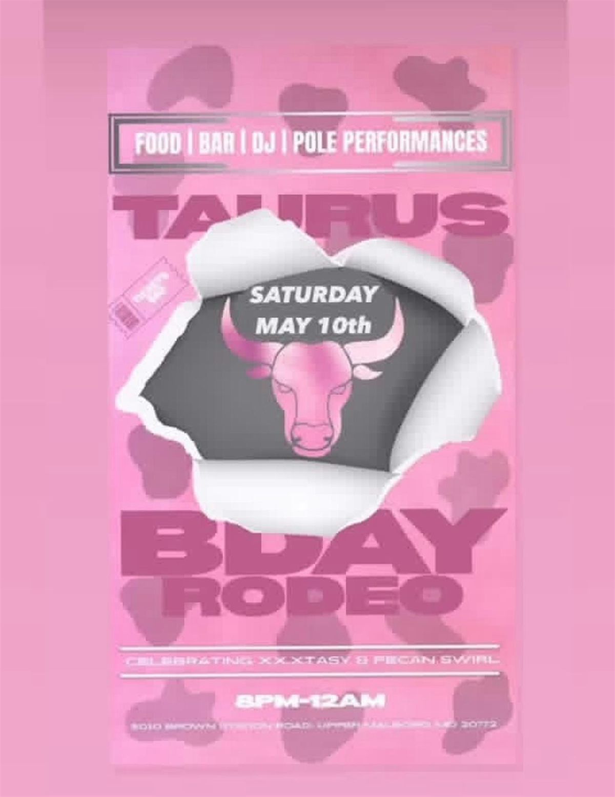 Taurus Rodeo Bash | GirlFit Workout Studio, Upper Marlboro, MD | May 10 ...