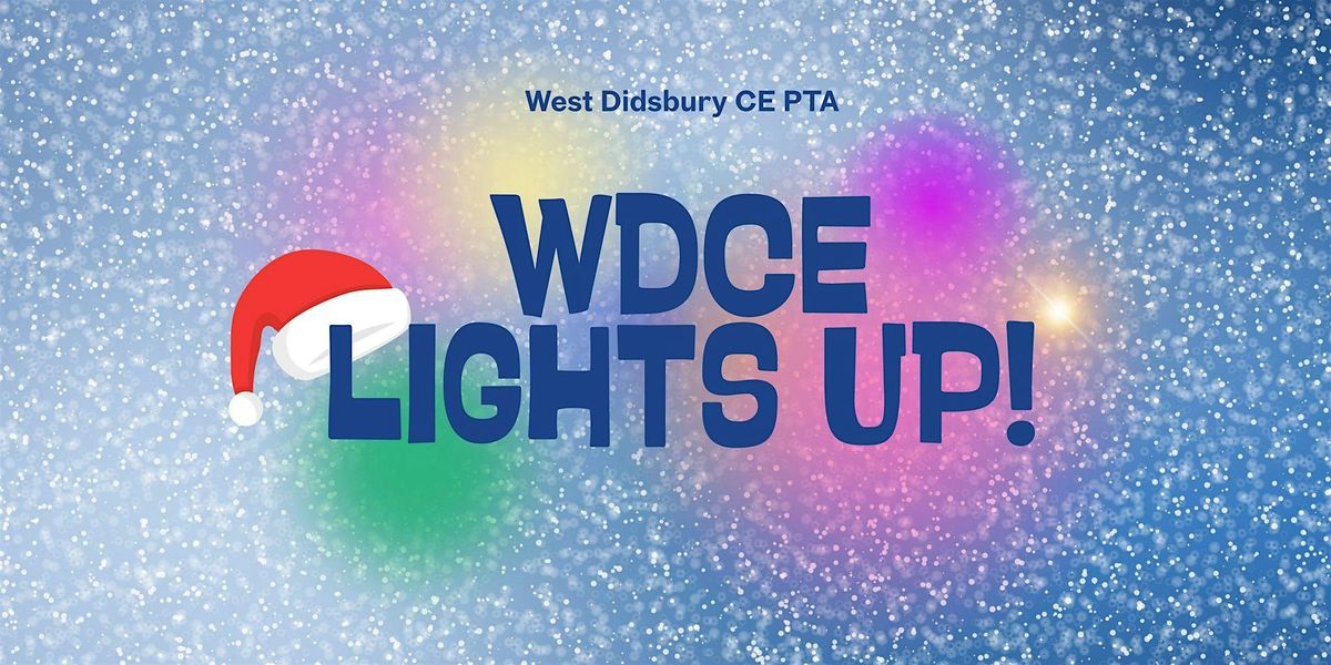 WDCE Lights Up! at West Didsbury Primary School on 5th December, 2025