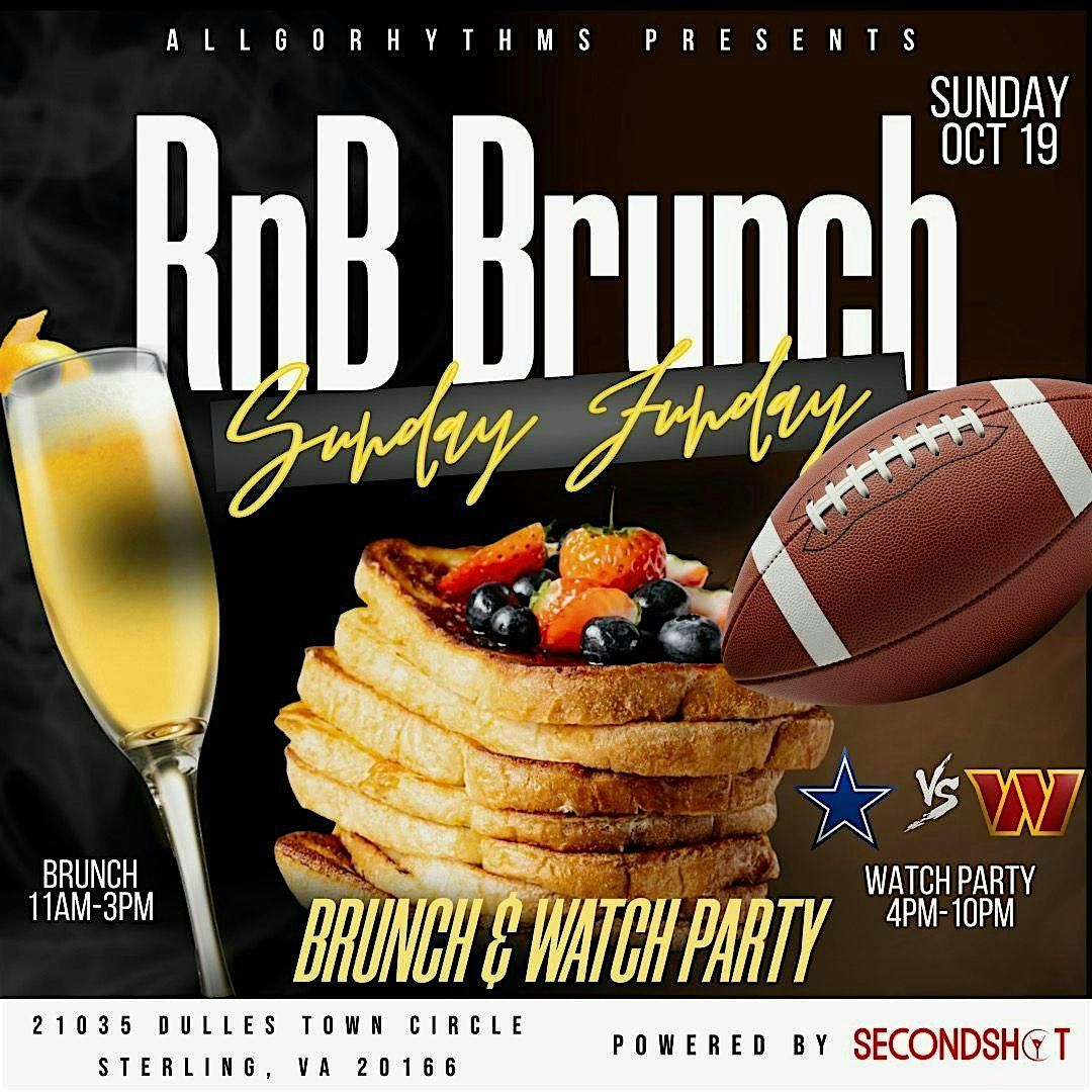 RnB Brunch: Watch Party ( Commanders Vs Cowboys) at All Go Rhythms Bar ...