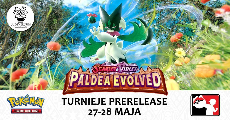 Pokemon TCG - Prerelease Paldea Evolved at Ludiversum - planszówkowa ...