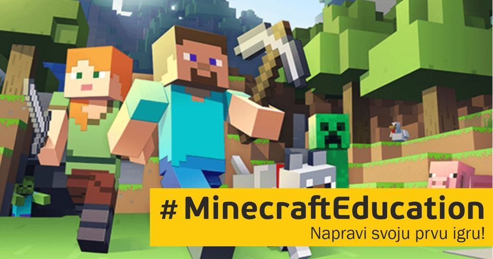 Gradski IT kamp za decu - Programiranje u Minecraftu | KIBERone Belgrade | August 15 to August 19