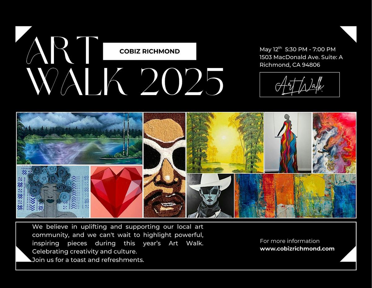 Art Walk 2025 at CoBiz Richmond, Inc. on 12th May, 2025