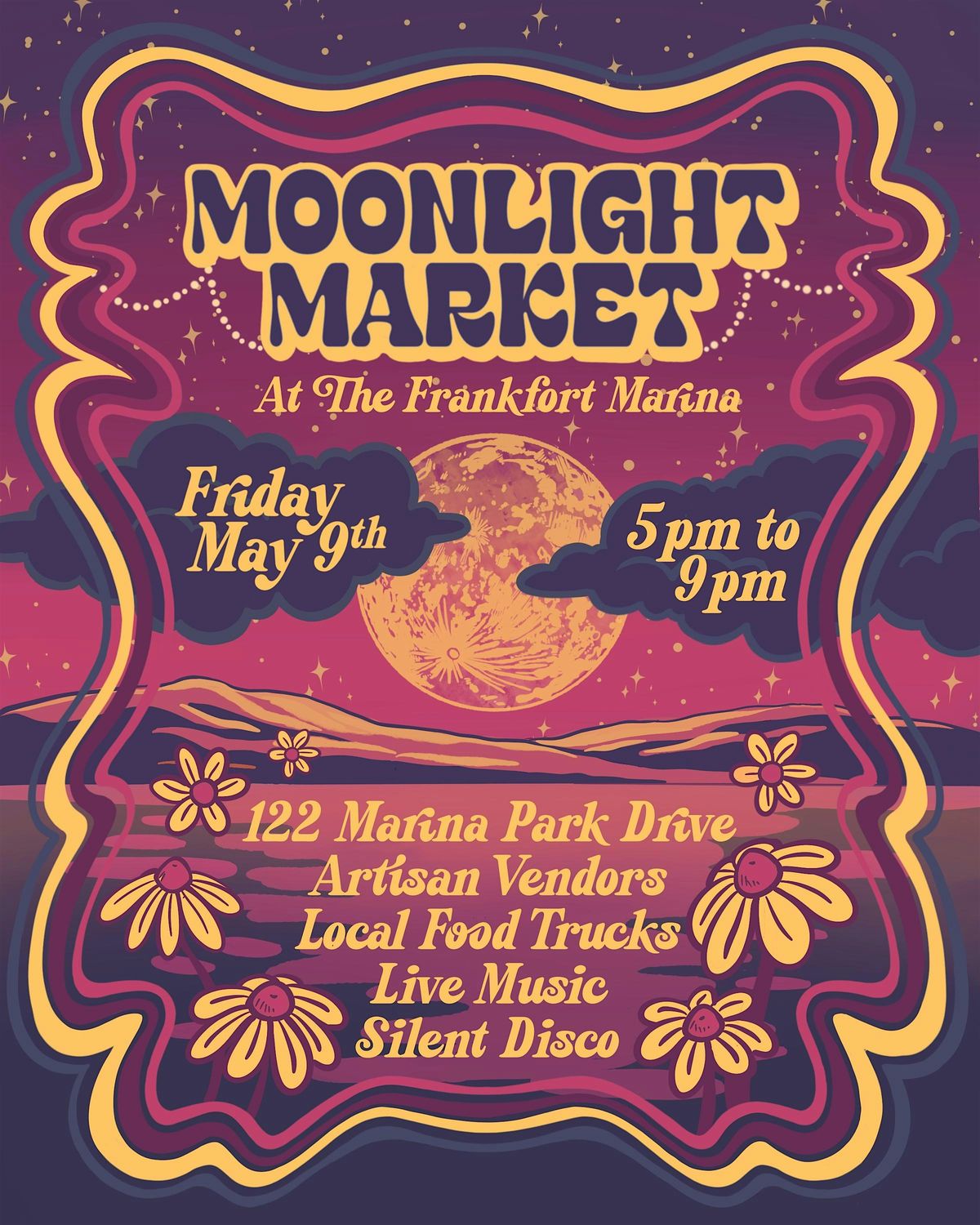 Moonlight Market at the Frankfort Marina at Frankfort Marina on 9th May ...