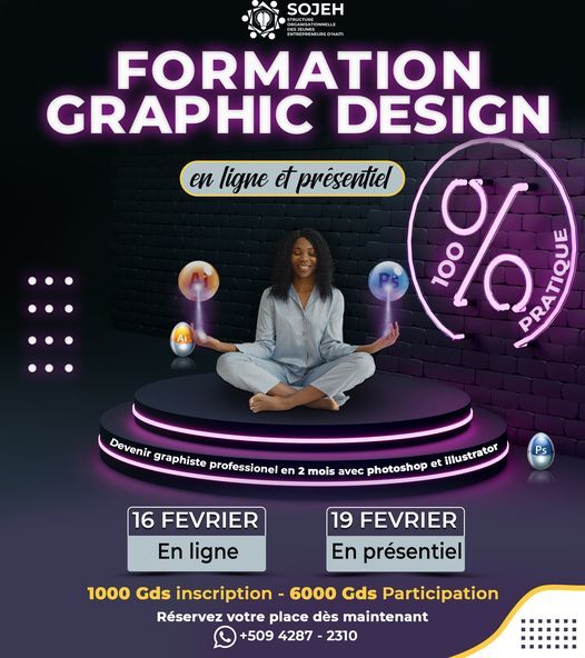 FormatioN Graphic design en ligne et presentiel at online on 19th ...