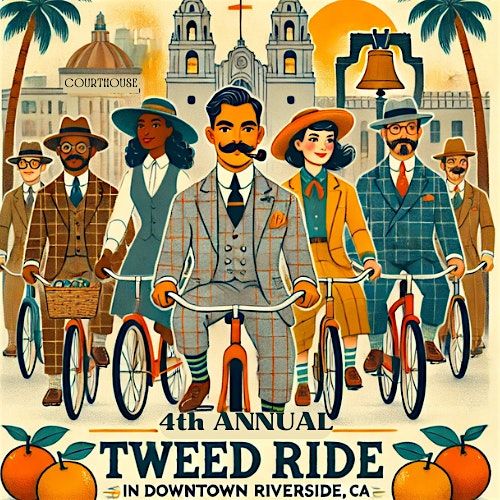4th Annual Downtown Riverside Tweed Ride at Superior Court of ...