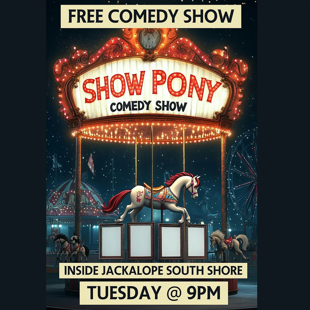 (FREE) Show Pony Comedy Hour + .95 cent wings at The Jackalope South ...