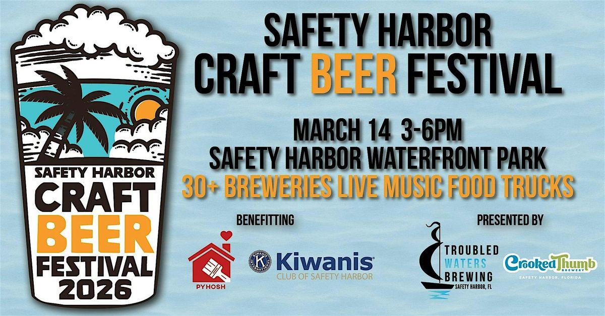 Safety Harbor Craft Beer Festival 2026 at Safety Harbor Waterfront Park ...