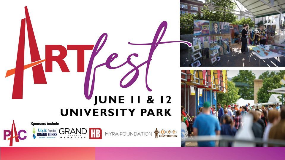 ArtFest at University Park, Grand Forks on 11th June, 2022