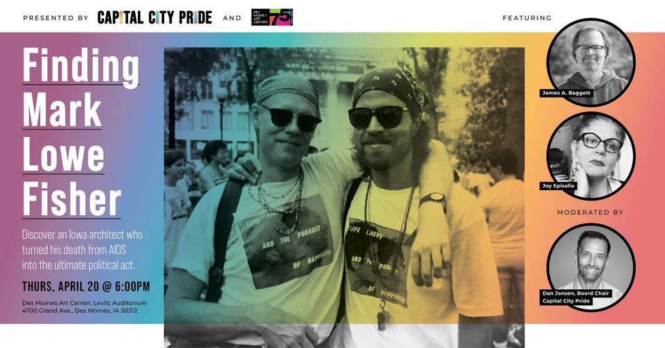 Speaker Series: Finding Mark Lowe Fisher | Des Moines Art Center ...