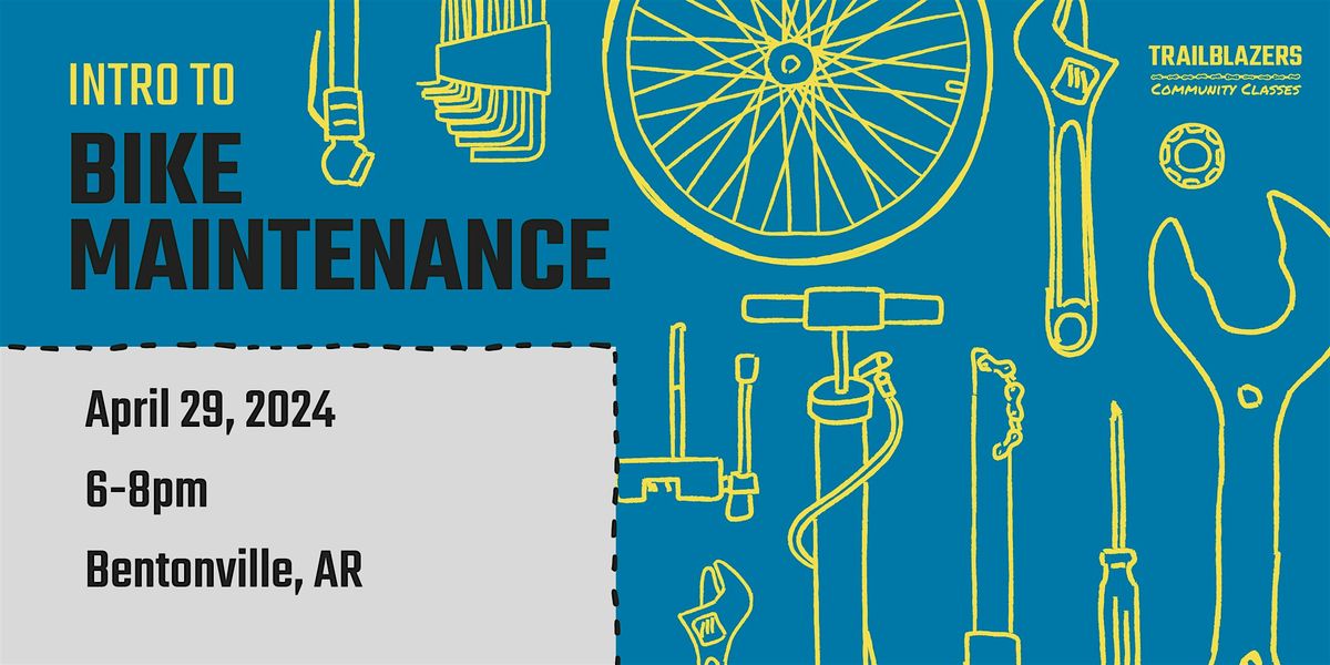 Intro to Bike Maintenance at Integrated Design Lab, Bentonville on 29th ...