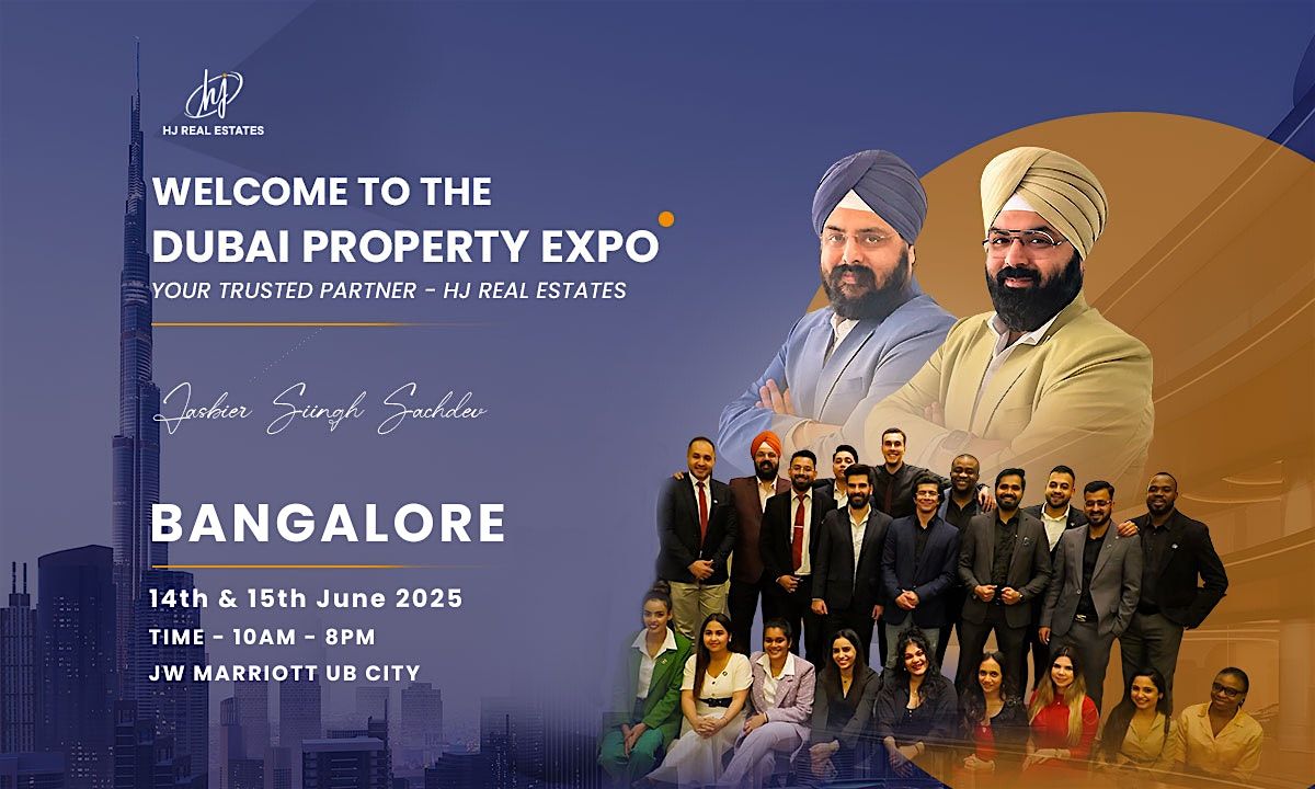 Free VIP Tickets of Real Estate Events in Bangalore at JW Marriott ...