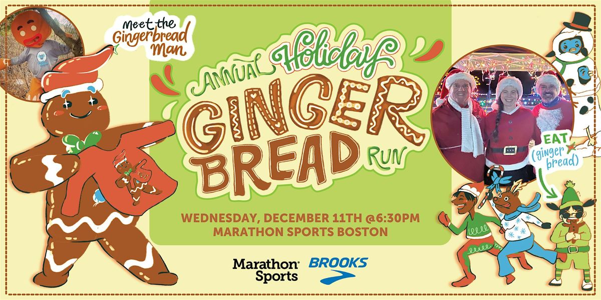 Marathon Sports Gingerbread Run 2024 | Marathon Sports, Boston, MA ...