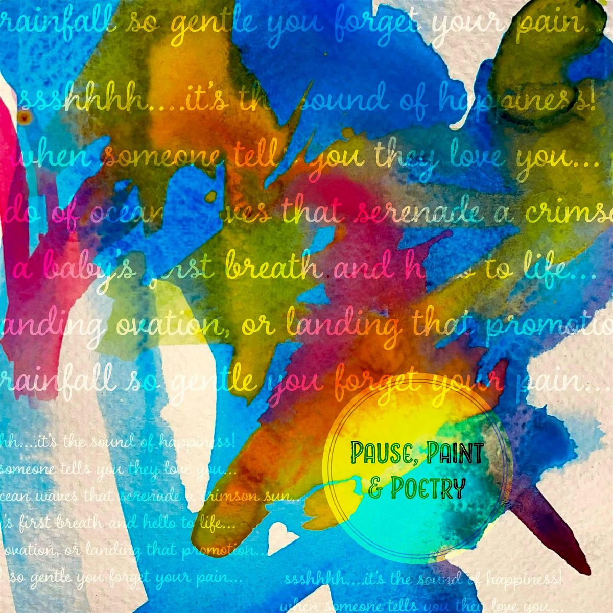 Pause, Paint & Poetry at COhatch Easton, Columbus on 7th April, 2025
