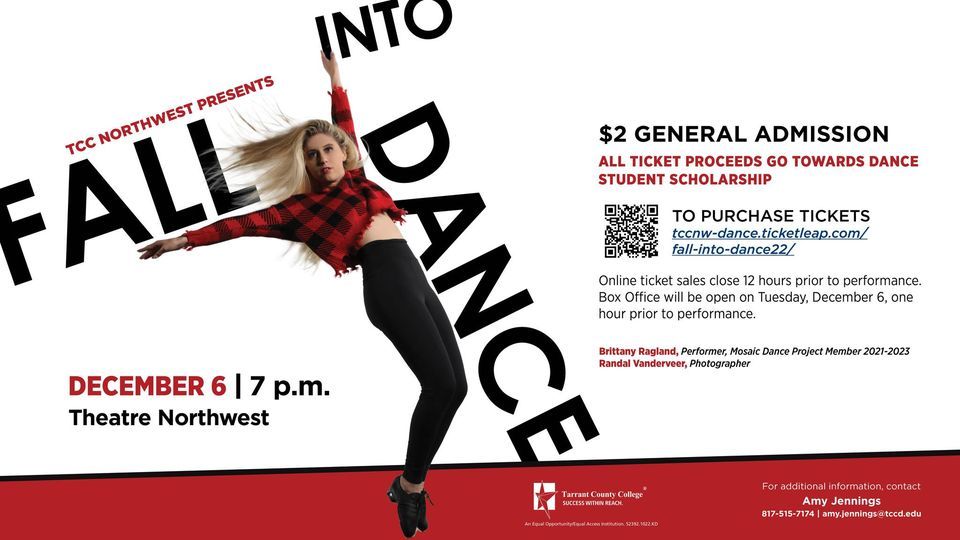 Fall into Dance 22 | Theatre Northwest, Fort Worth, TX | December 6, 2022