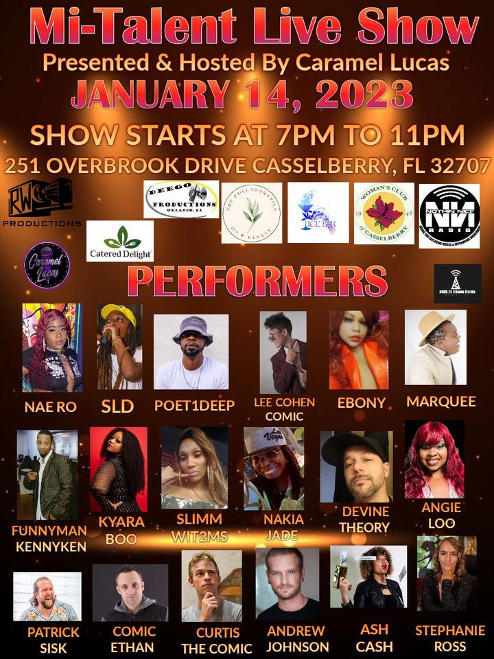 Mi-Talent Live Show | The Woman's Club of Casselberry | January 14, 2023