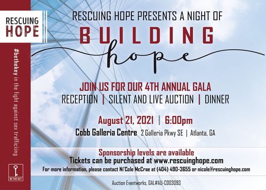 Rescuing Hope Gala 2021 at Cobb Galleria Centre, Sandy Plains on 21st ...