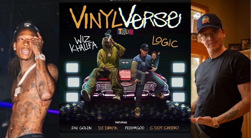 Wiz Khalifa and Logic: Vinyl Verse Tour 2022 | online | July 28, 2022
