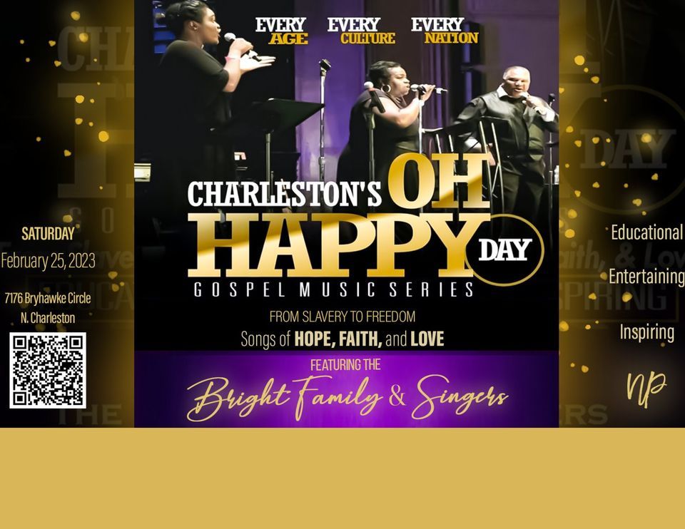 Charlestons Oh Happy Day Gospel Music Series | North Palm Church, North ...