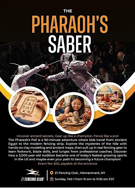 The Pharaohs Saber at Z1 Fencing Club, Mamaroneck on 1st February, 2026