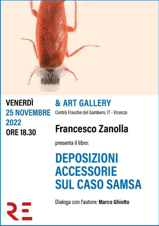 FRANCESCO ZANOLLA "DEPOSIZIONI ACCESSORIE SUL CASO SAMSA" | Art Gallery ...