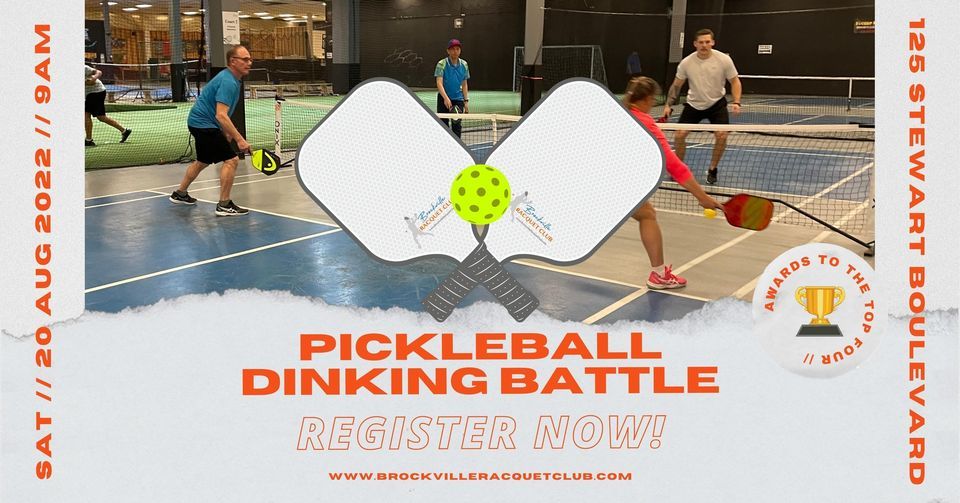 Pickleball Dinking Battle + Pizza at Brockville Racquet Club on 20th ...